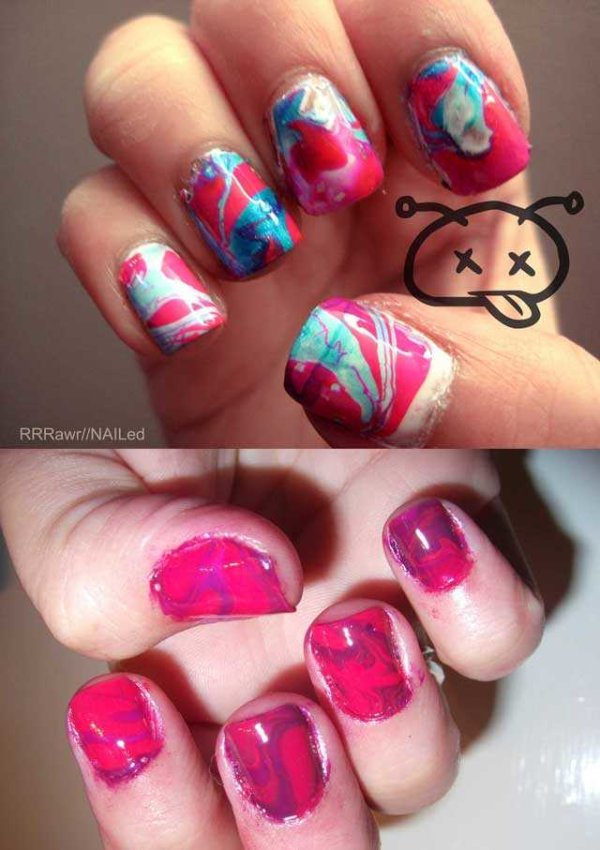 Los 20 nail arts más feos de la historia - Nailistas