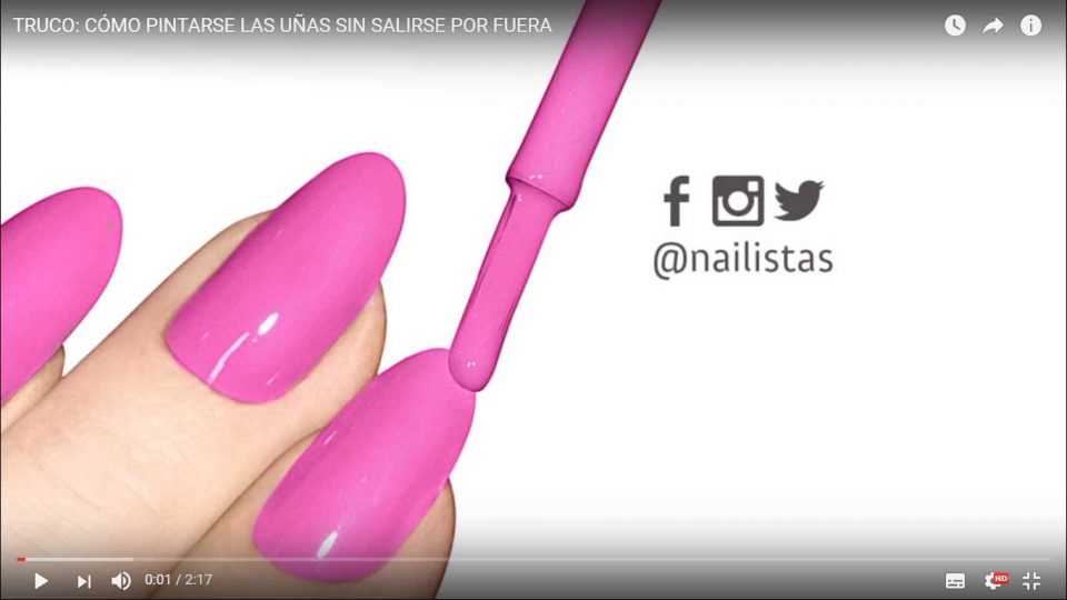 Cómo pintarse las uñas sin salirse en 5 pasos - Nailistas