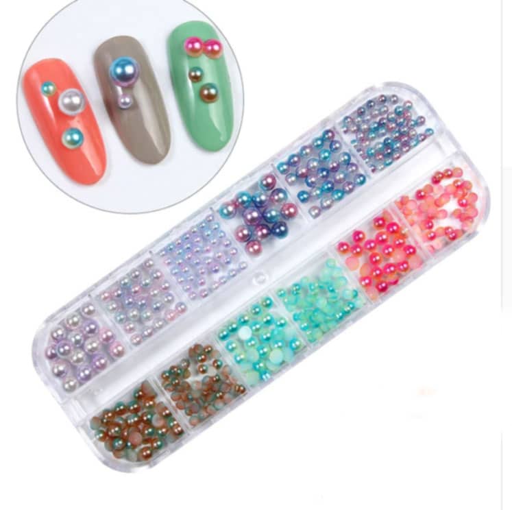 MIX PARA DECORACIÓN DE UÑAS | PERLAS NAIL ART